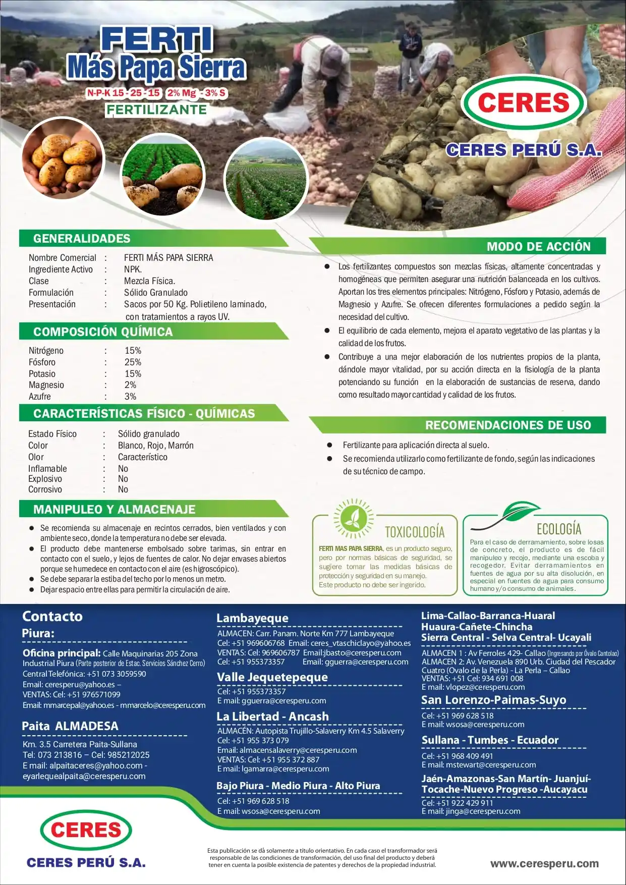 Productos – Ceresperu